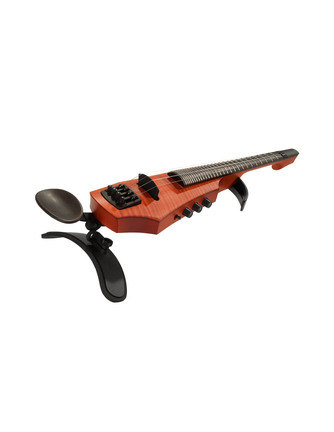 CR Fretted Electric Violin 4 Amber Stain - violini elettrici - Verde ...